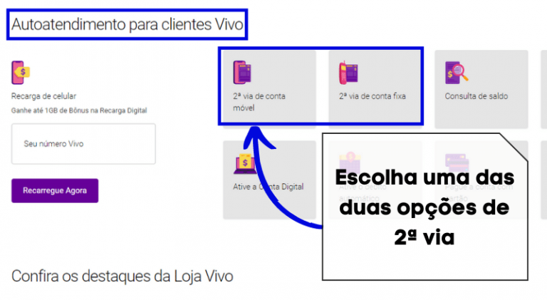 Como emitir a VIVO 2 via 2026? - Segunda Via de Conta de Telefone